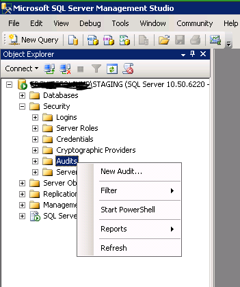 Create INSERT UPDATE DELETE DB Audit in SQL Server