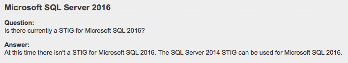 How To STIG SQL Server 2016 - Mohammad Darab