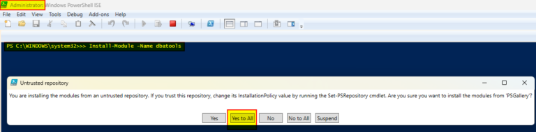 Install DBATOOLS offline - Mohammad Darab